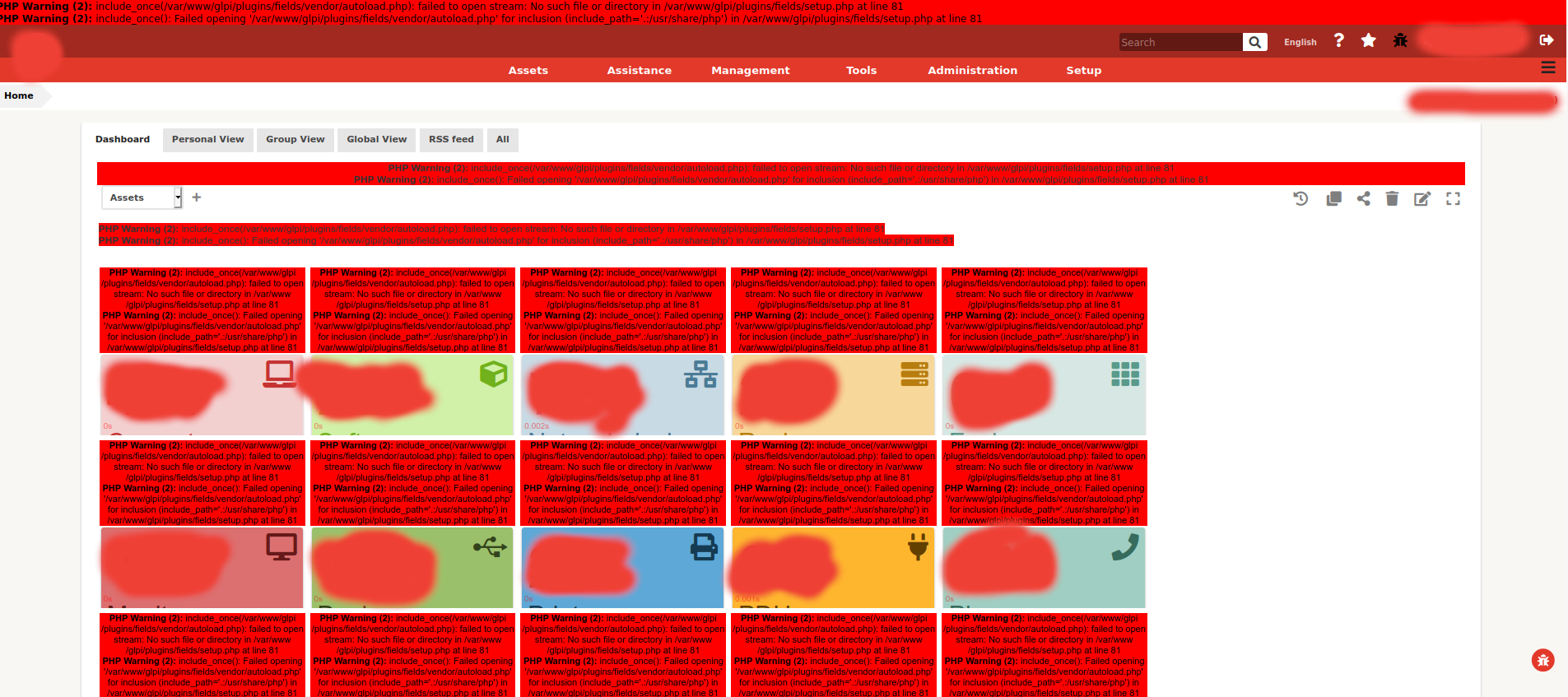Php Warning For User After Installing Fields · Issue 435 · Pluginsglpifields · Github 8782