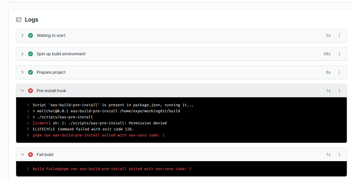 Permission Denied · Issue 199 · Obytesreact Native Template Obytes · Github 