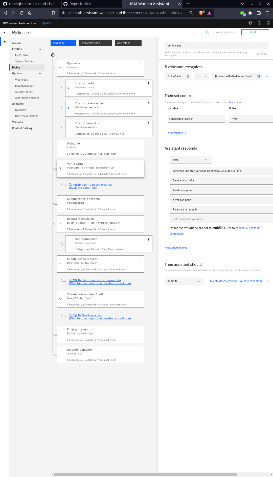 GitHub - meeighteen/backend-challenge: Backend project using Venom (Bot Framework) with ...