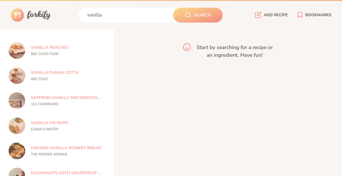 GitHub - davidkiama/Forkify