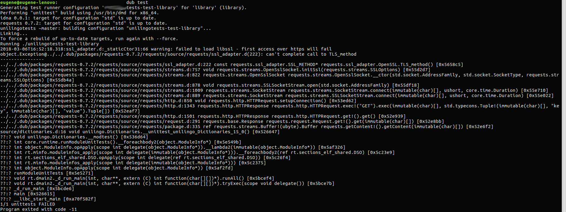 Problem With On Ubuntu If Libssl Dev Not Installed · Issue 69