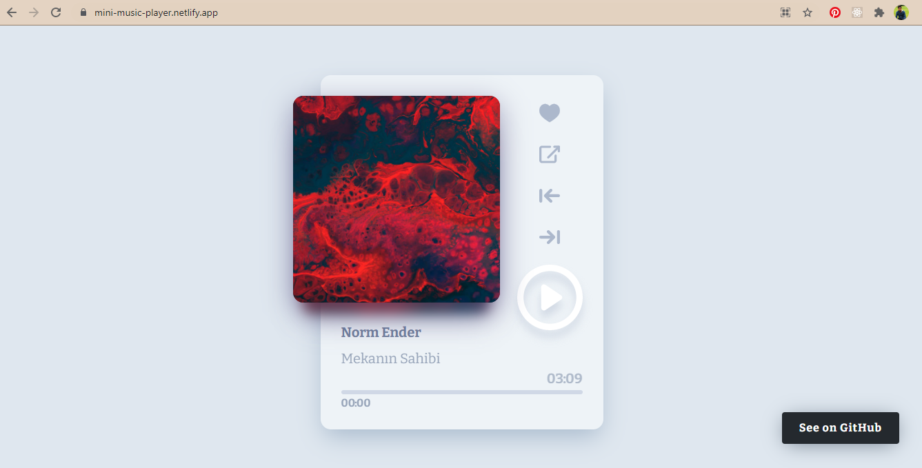 GitHub - itanand/Mini-Music-Player