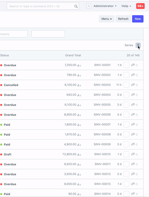 Descending sort for naming series does not work for list view · Issue #16366 · frappe/erpnext ...