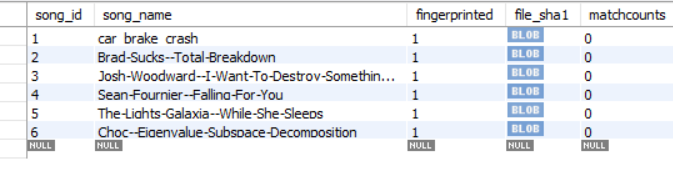 Recognize returning none despite files being stored in database · Issue #154 · worldveil/dejavu ...