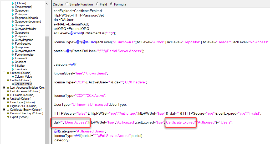 Modify The Formula In The Categorized Column To Better Distinguish Why A User Is Categorized As