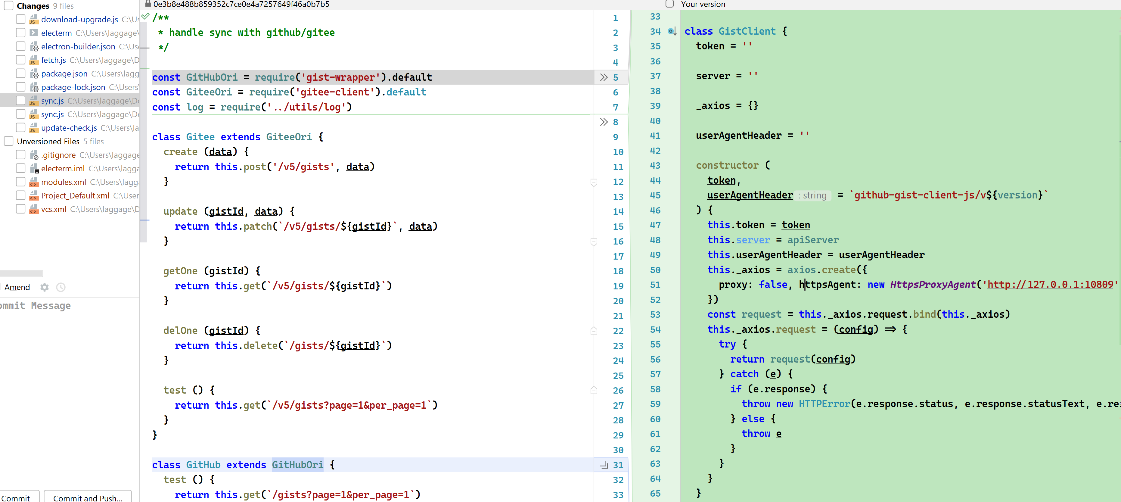 使用代理不能同步配置 · Issue 2241 · Electermelecterm · Github 6927