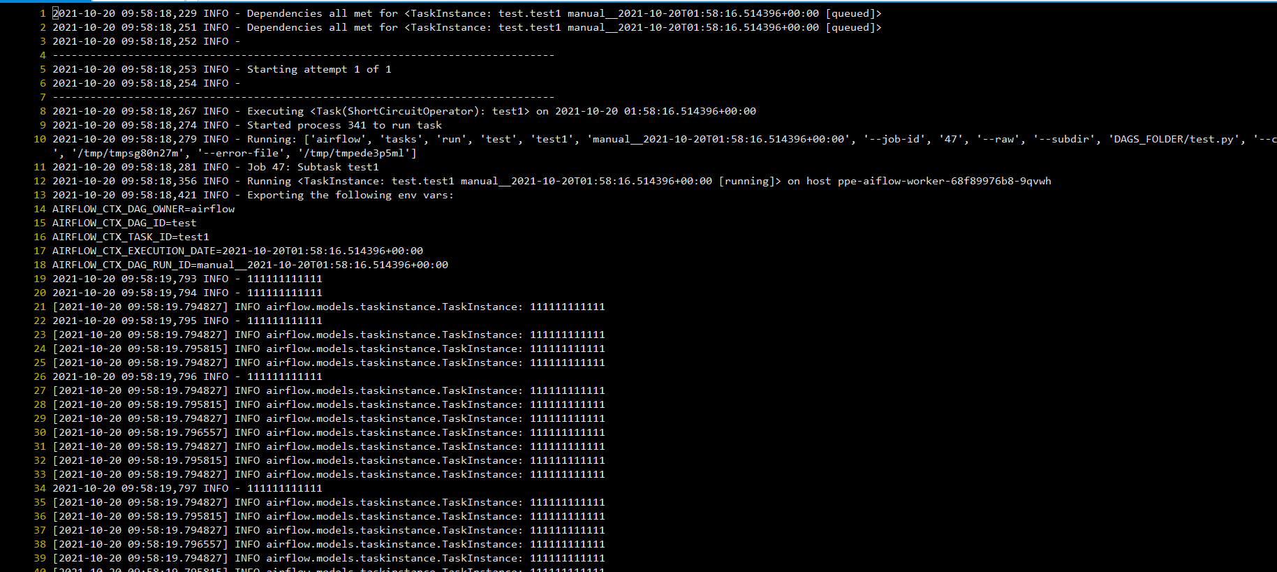 V2.2 Pythonoperator task status could not be changed to success, write large log file and OOM ...