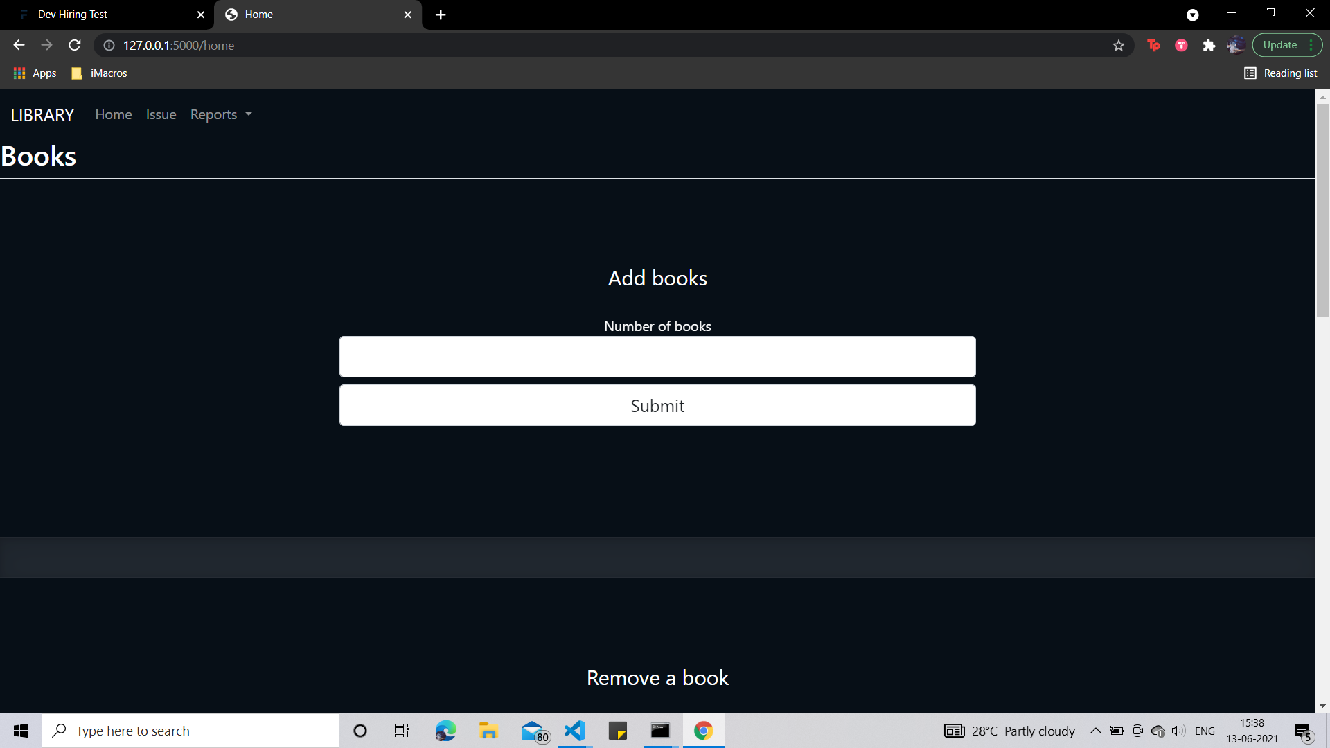 GitHub - Rjt17/flask-library-management: library management web app ...