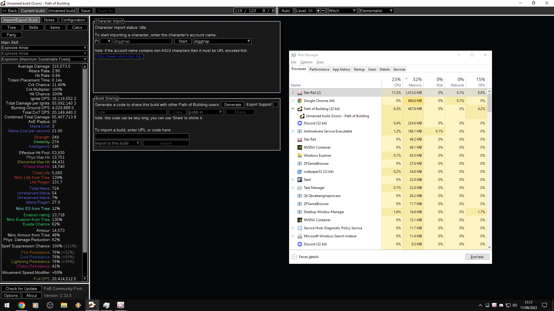 PoB high CPU in some tabs and when typing · Issue #6656 · PathOfBuildingCommunity/PathOfBuilding ...