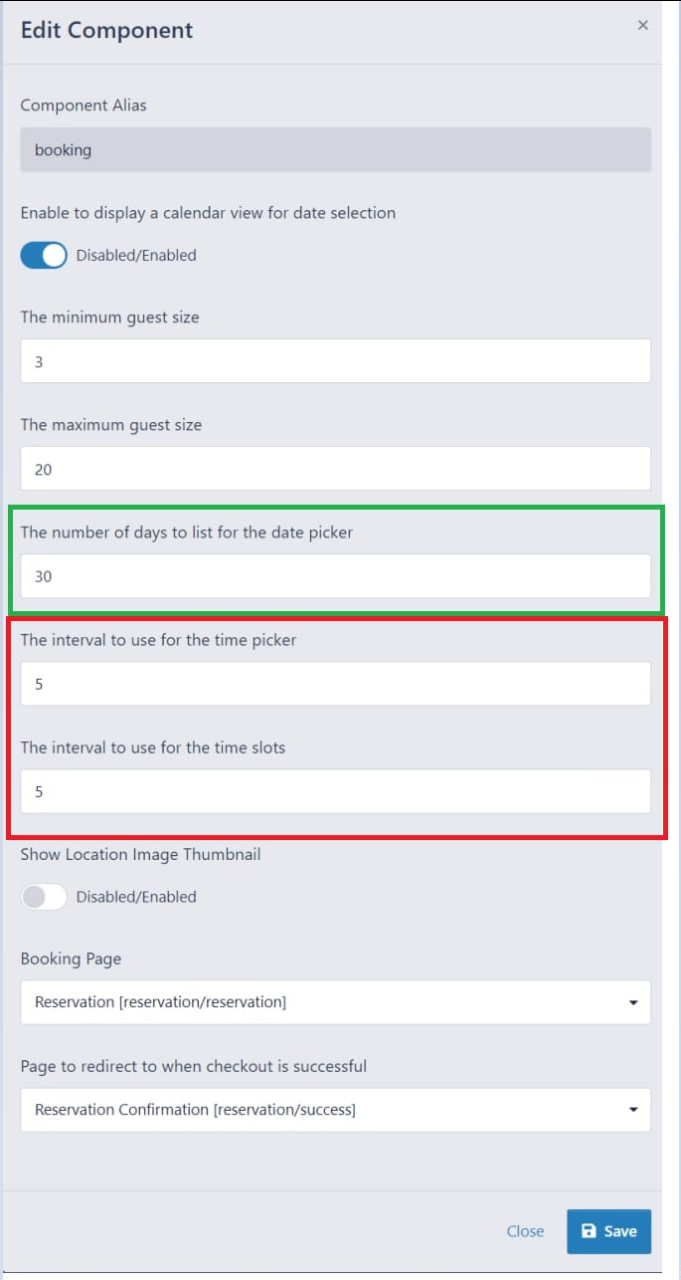 Reservation: All timeslots of the day are displayed · Issue #617 · tastyigniter/TastyIgniter ...