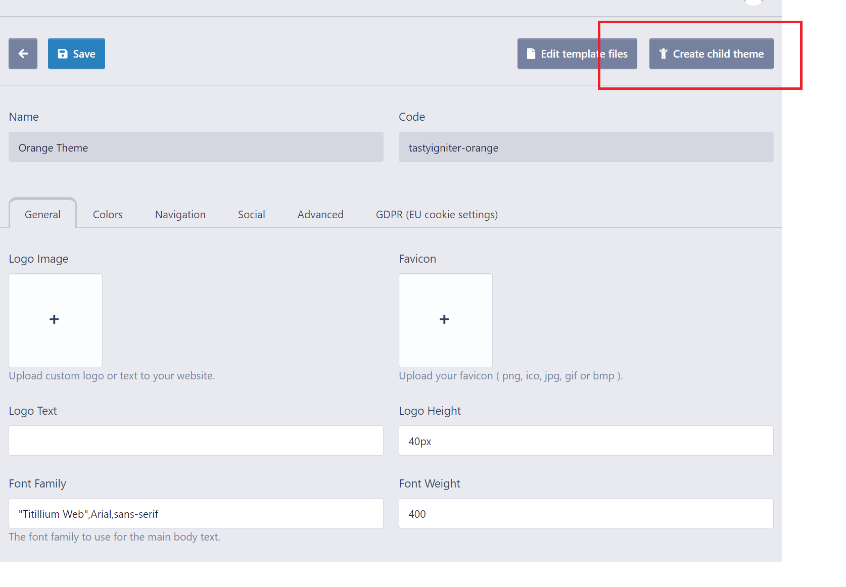 Child theme save error · Issue #780 · tastyigniter/TastyIgniter · GitHub