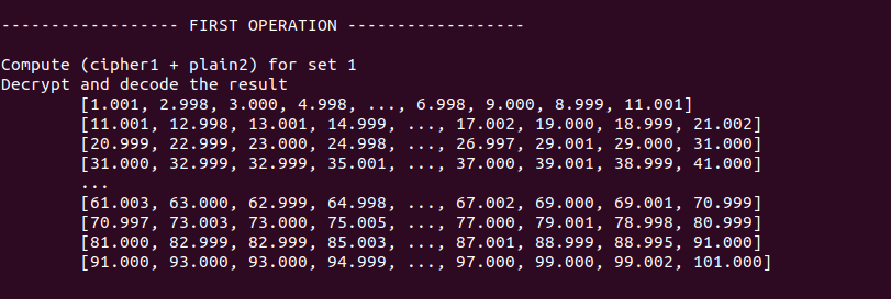 Matrix Multiplication in CKKS · Issue #137 · microsoft/SEAL · GitHub