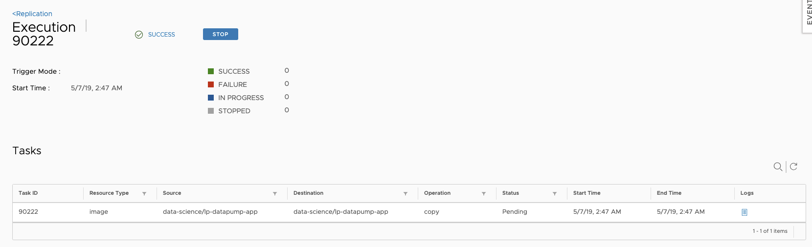 Replication tasks stuck in "InProgress" status · Issue #8202 · goharbor/harbor · GitHub
