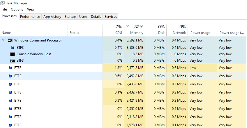 Over Memory · Issue #133 · bittorrent/go-btfs · GitHub