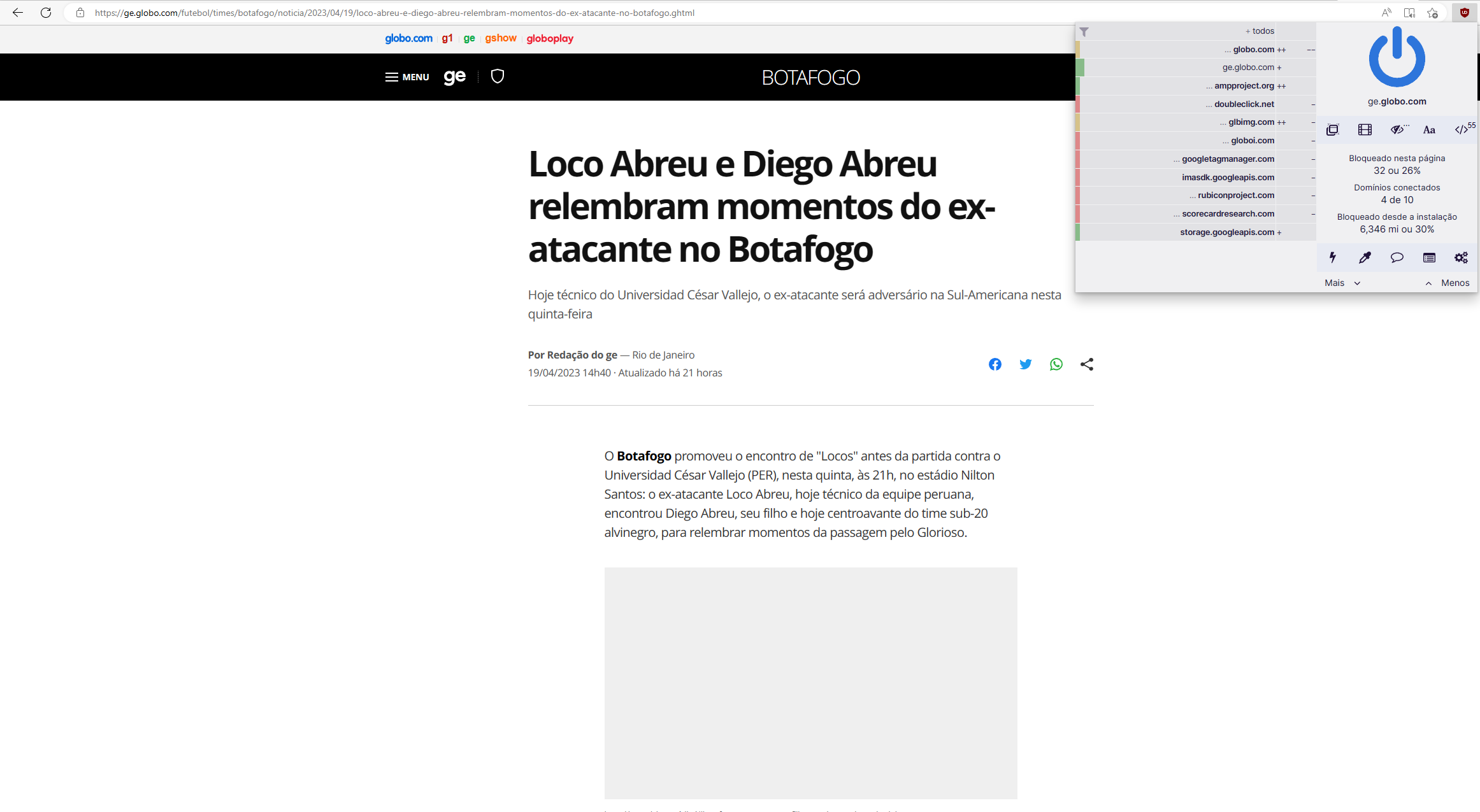 ge.globo.com: breakage · Issue #17686 · uBlockOrigin/uAssets · GitHub