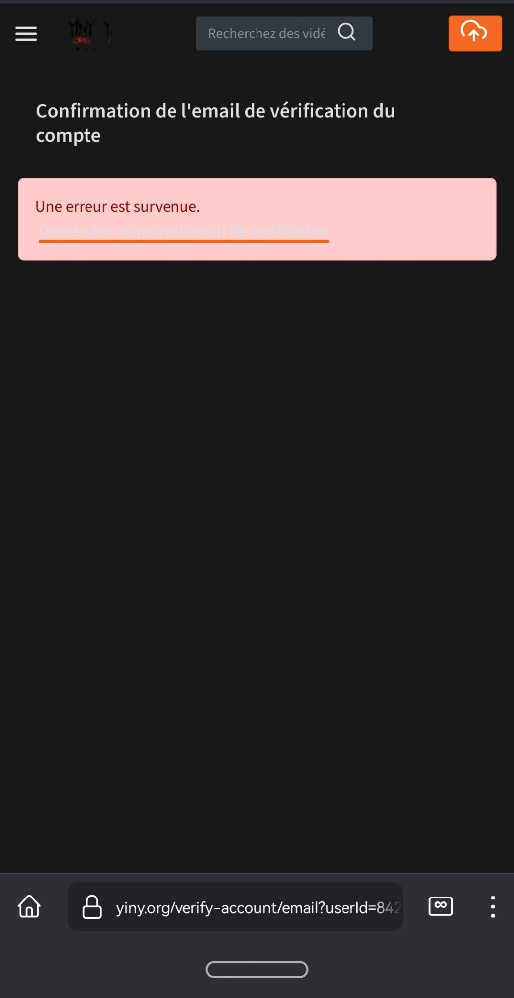 Dark Theme Error Message Links Not Readable · Issue 5482 · Chocobozzzpeertube · Github