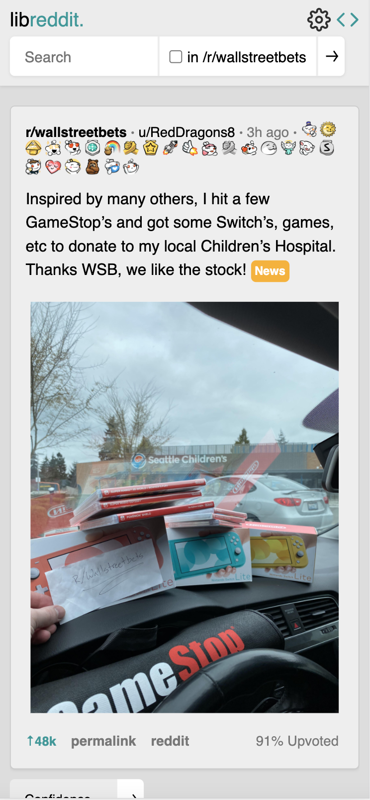 Feature Request | Display Awards on posts · Issue #24 · libreddit ...