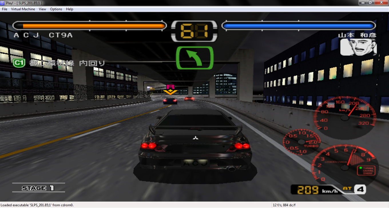[SLPS-20185] Wangan Midnight · Issue #568 · jpd002/Play-Compatibility · GitHub