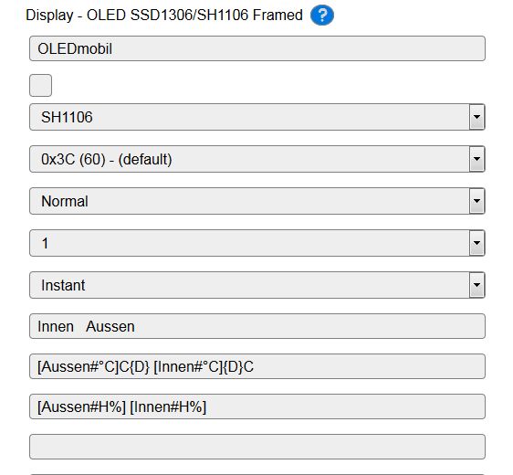 Framed Oled Display mixing up multiple values in different lines ...