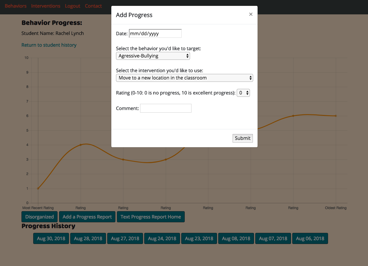 GitHub - lahorton/behavior_project: An intervention tool aimed at ...