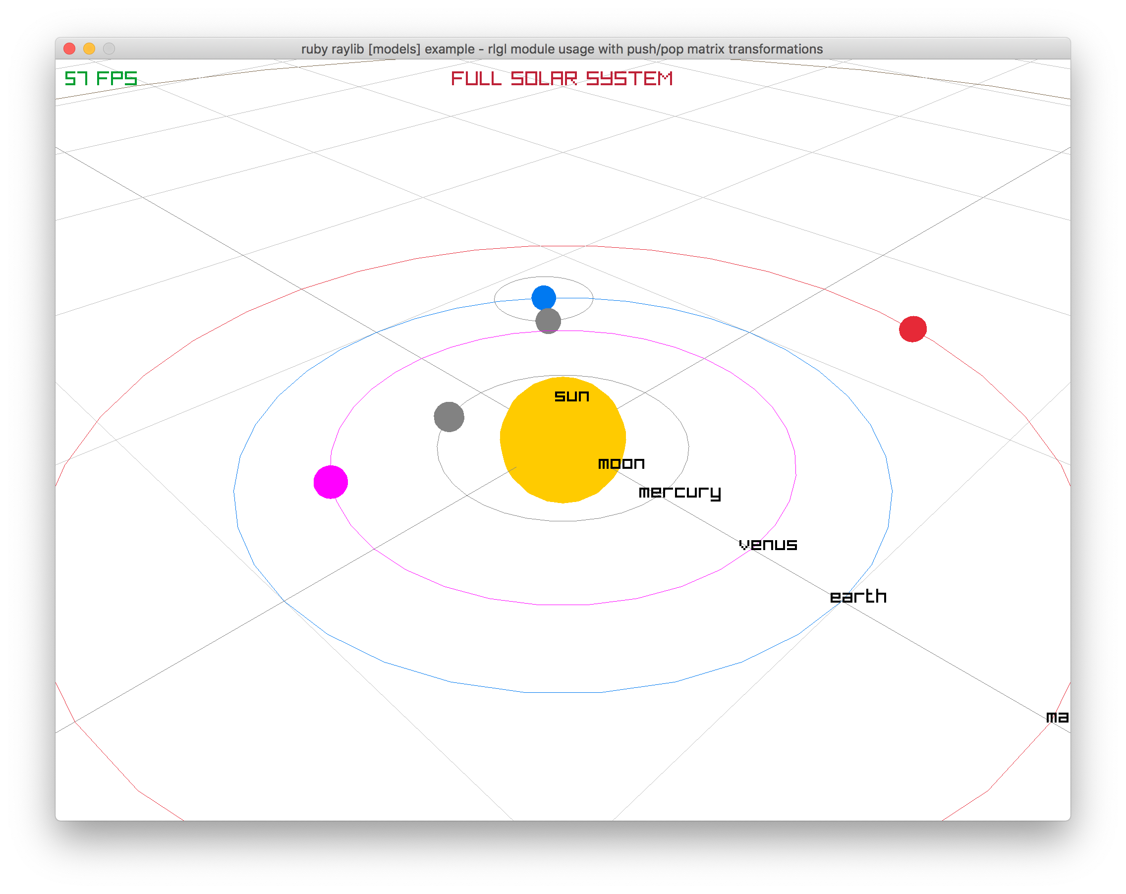 [models] DrawModel() does not use current matrix from rlPushMatrix() · Issue #901 · raysan5 ...