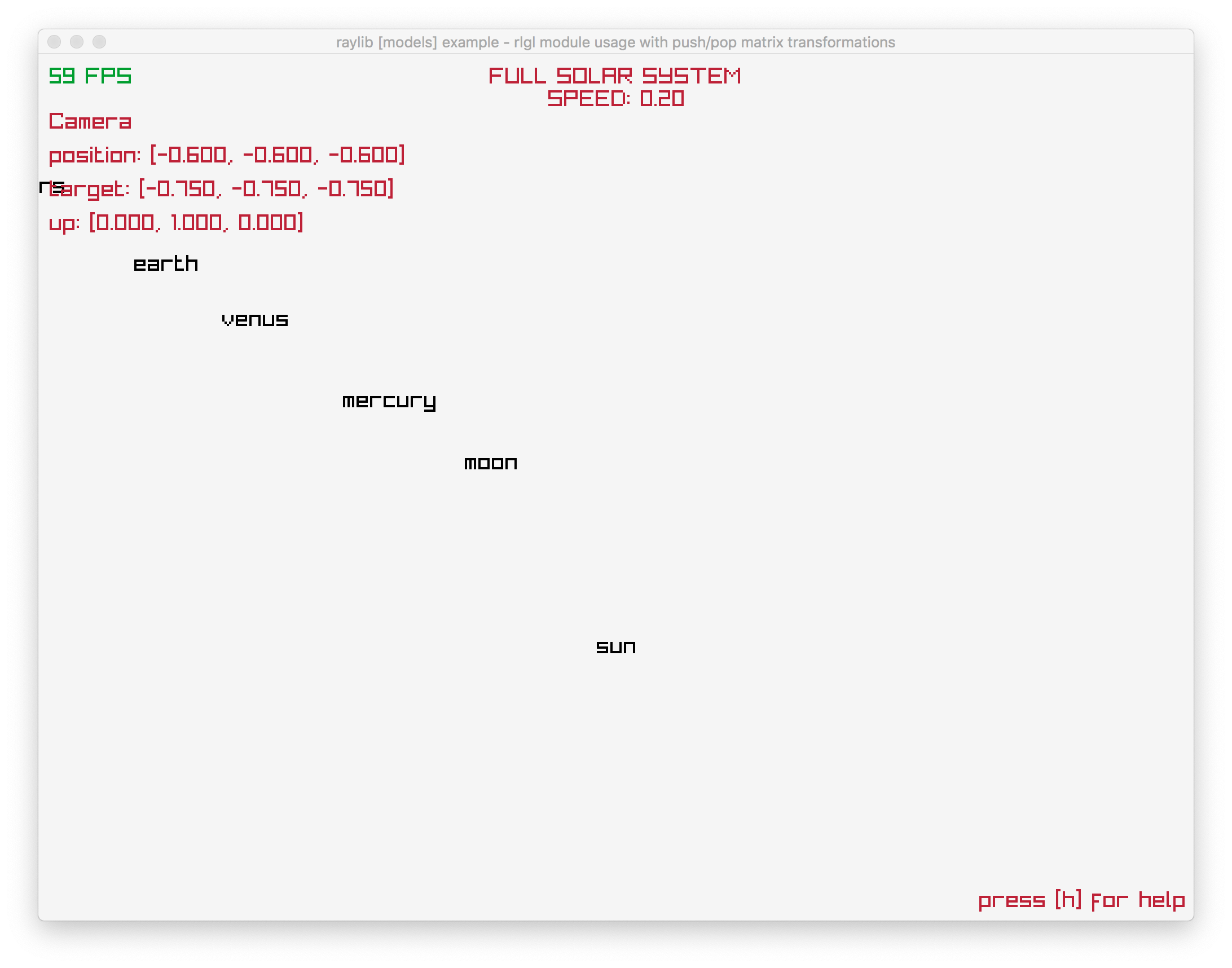 [core] GetWorldToScreen() does not support current matrix from rlPushMatrix() · Issue #902 ...