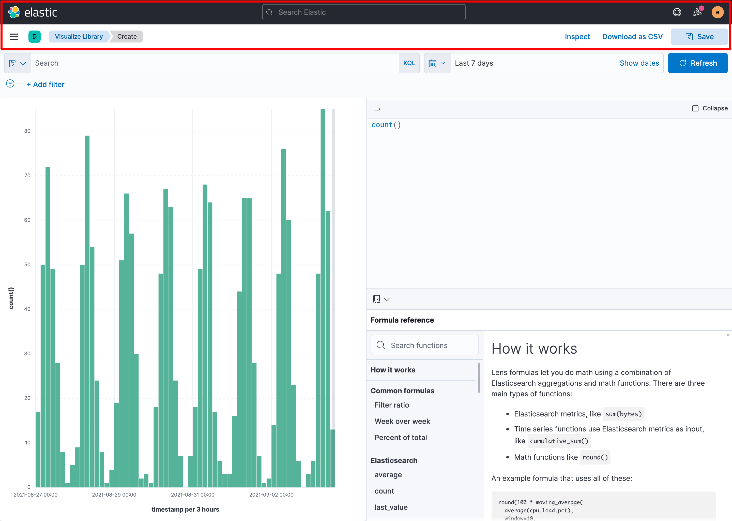 [lens] Hide Kibana Headers When In Formula Expanded Full Screen Mode · Issue 111193 · Elastic