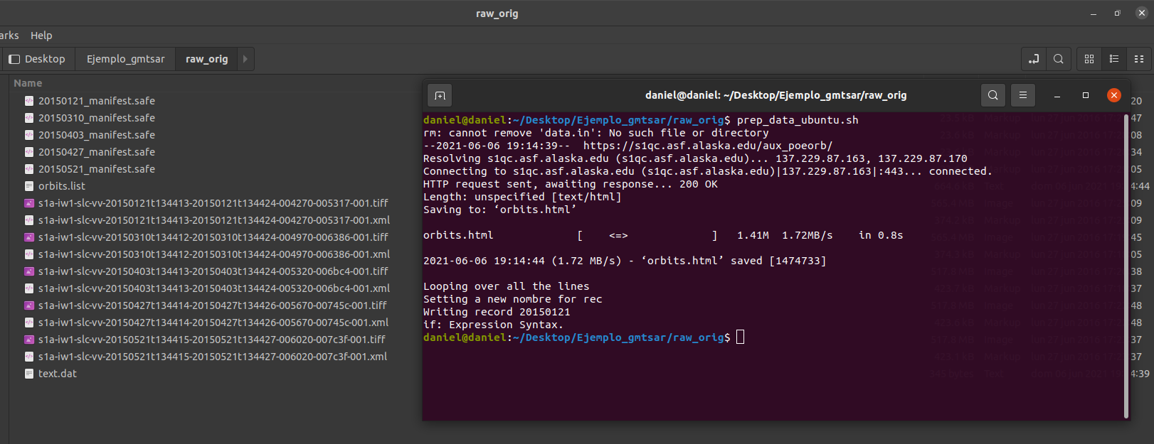 prep_data_linex.csh issue · Issue #156 · gmtsar/gmtsar · GitHub