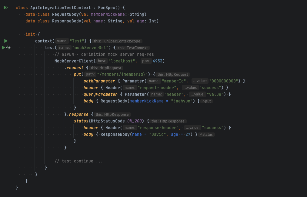 Talk About The Kotlin Style Mock Server Dsl · Issue 3333 · Kotest Kotest · Github