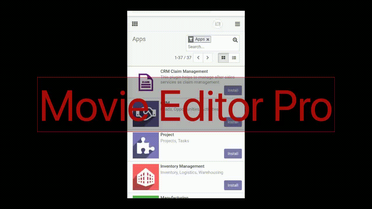 [11.0] web_responsive app drawer search menus not working properly from mobile phone · Issue ...