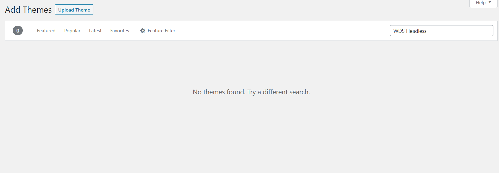 Unable to install wordpress theme · Issue #251 · WebDevStudios/nextjs-wordpress-starter · GitHub