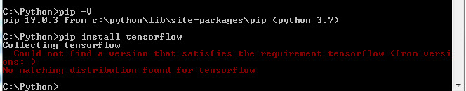 Can't install TensorFlow Windows 7 64bit Python 3.7.2 · Issue #27990 ...