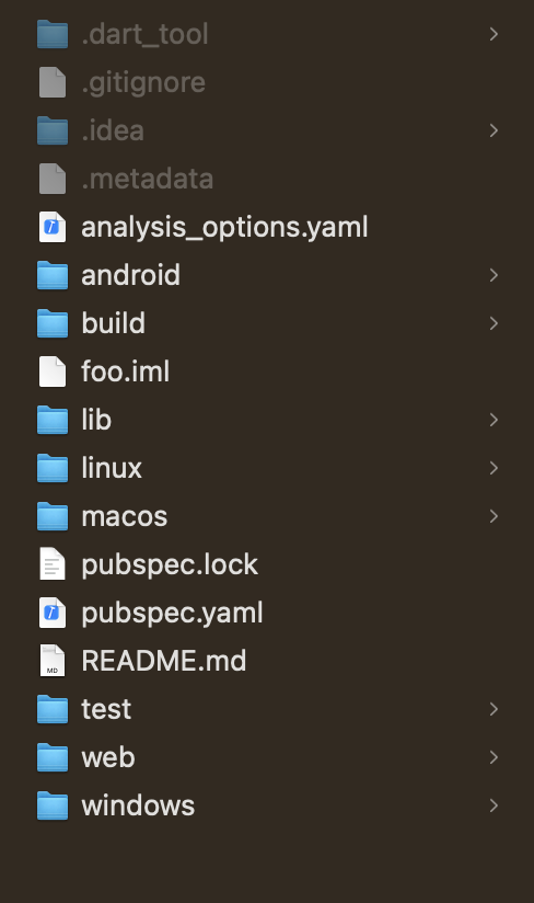 `flutter create` won't generate ios directory · Issue #121858 · flutter/flutter · GitHub