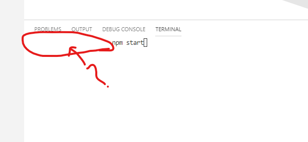 Terminal bug on first command, the location has disappear · Issue ...
