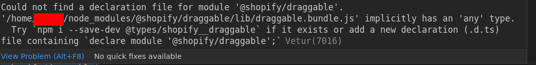 Is there official TypeScript type definitions file for this project? · Issue #105 · Shopify ...