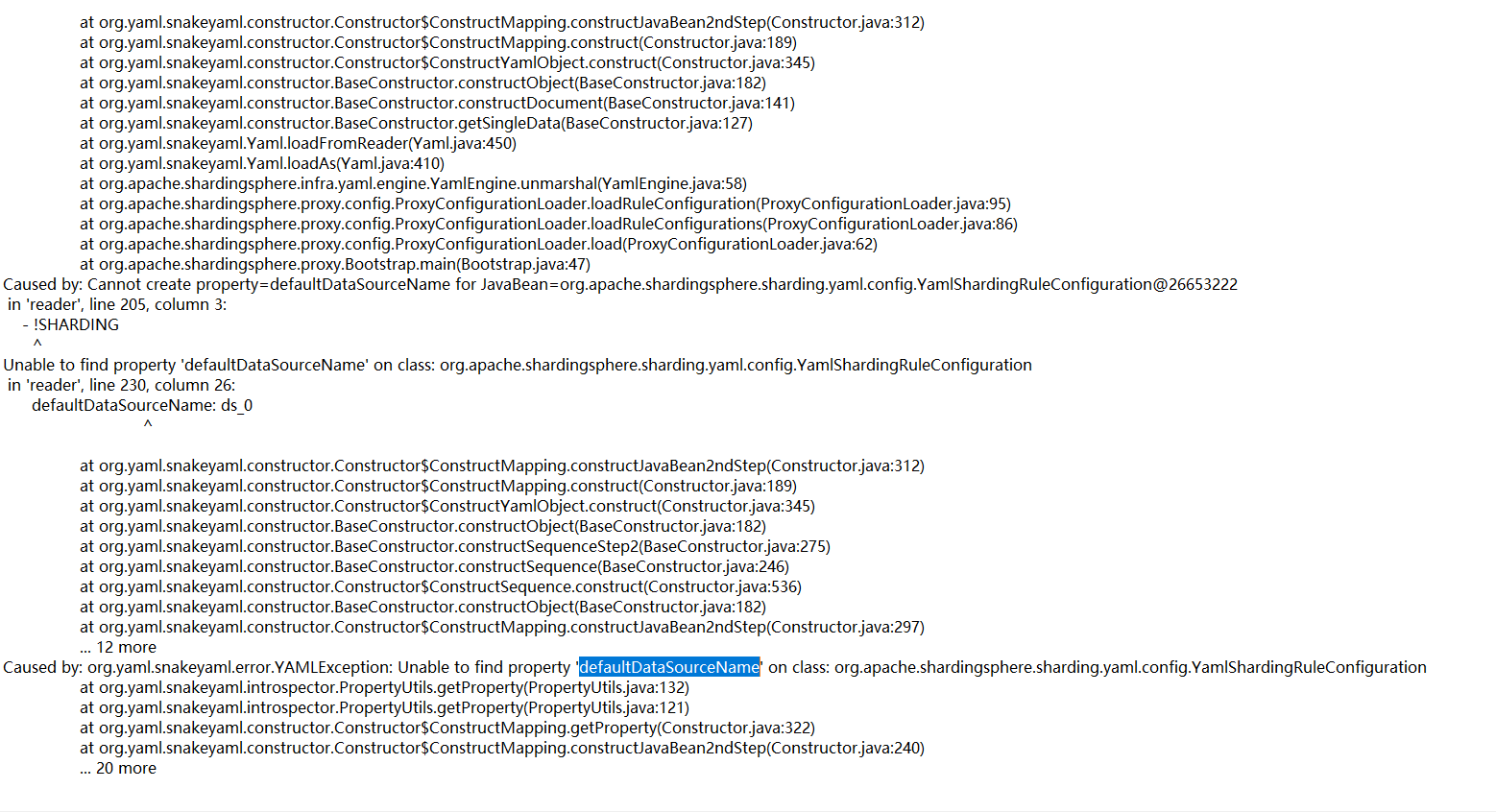 sharding-sphere-proxy 5.x dosen't own the property of "defaultDataSourceName" · Issue #9837 ...