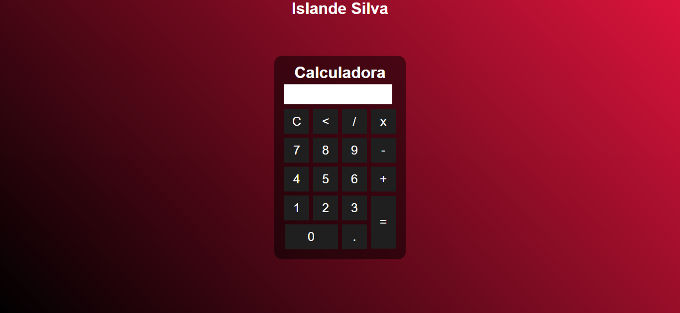 GitHub - IslandeSilva/Calc-html-css-js-v2 GitHub - IslandeSilva/Calc-html-css-js-v2
