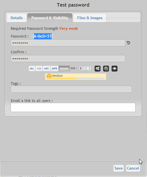 Quick password display show partial password · Issue #2254 ...