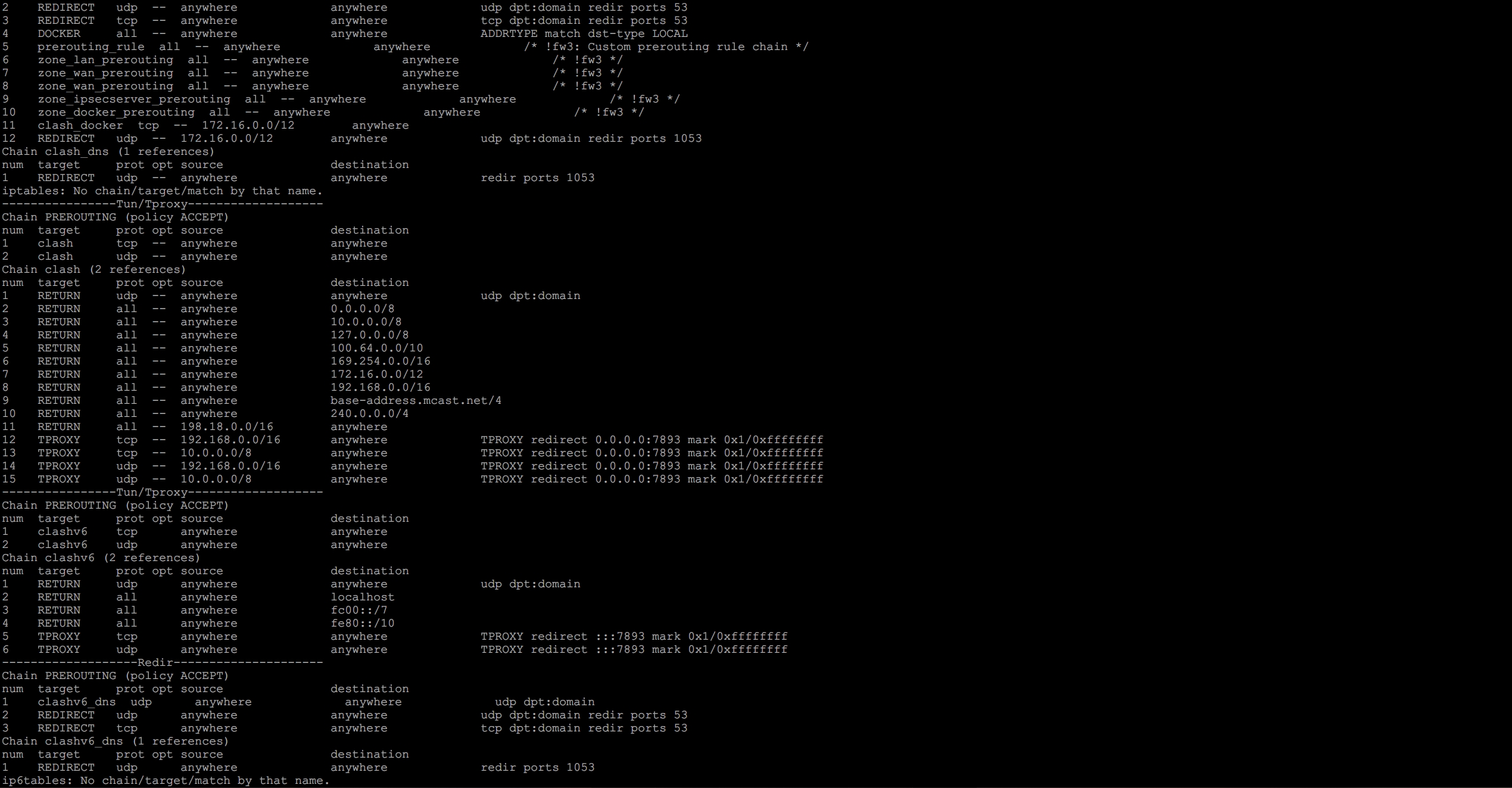 [Bug] openwrt开启tproxy模式国内外皆无法联网 · Issue #323 · juewuy/ShellCrash · GitHub
