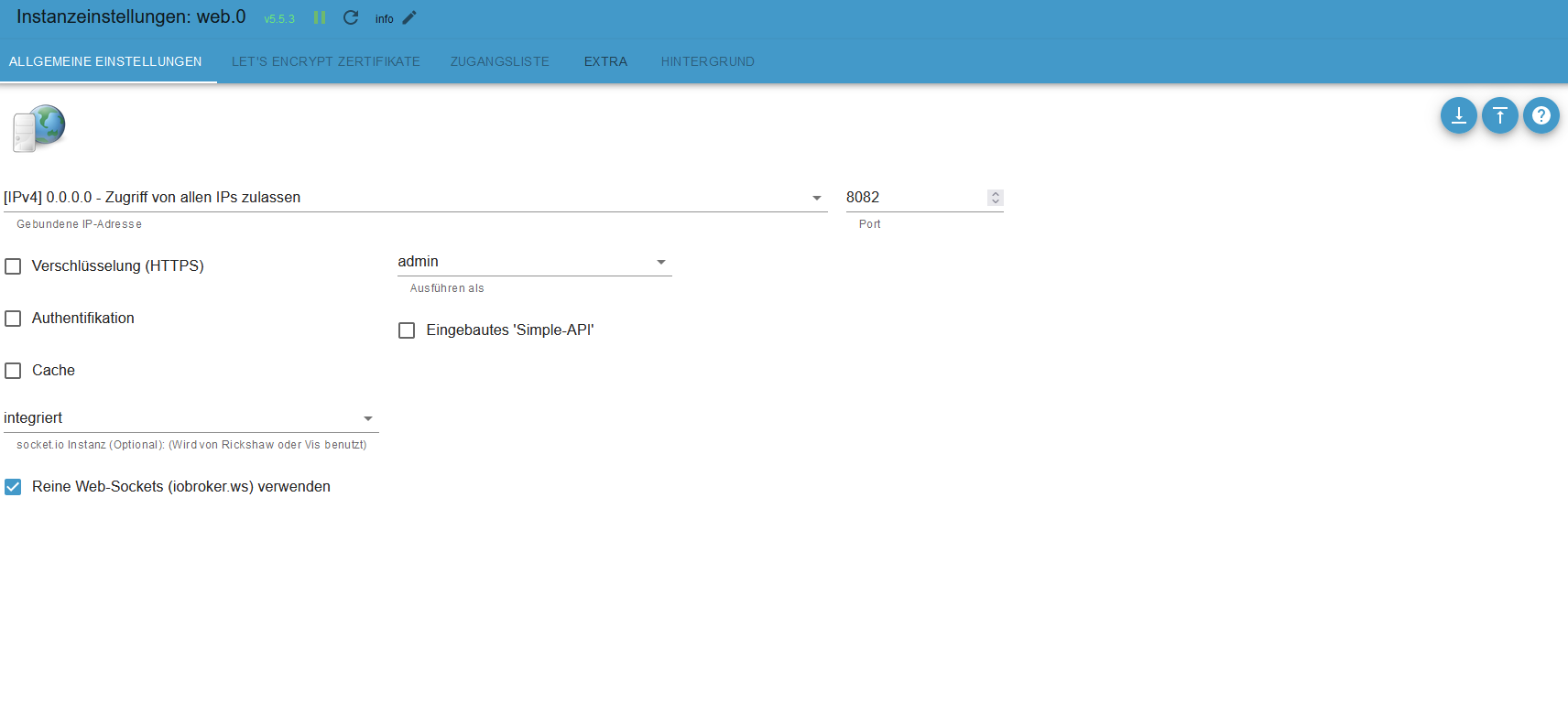 Editor öffnet sich nicht nach Installation der Beta · Issue #712 · ioBroker/ioBroker.vis · GitHub