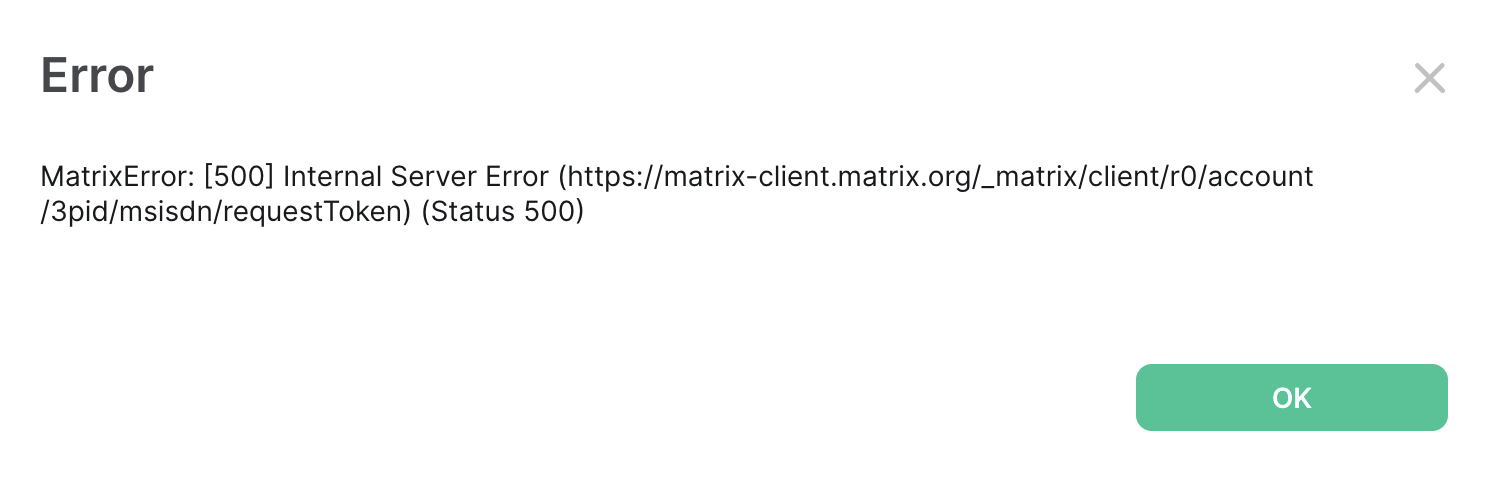 Can't receive verification code for a second phone number · Issue #25062 · element-hq/element ...