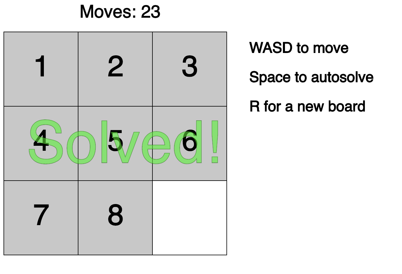 GitHub - aaronyyye/8-Game: The 8 game is a sliding puzzle that consists ...