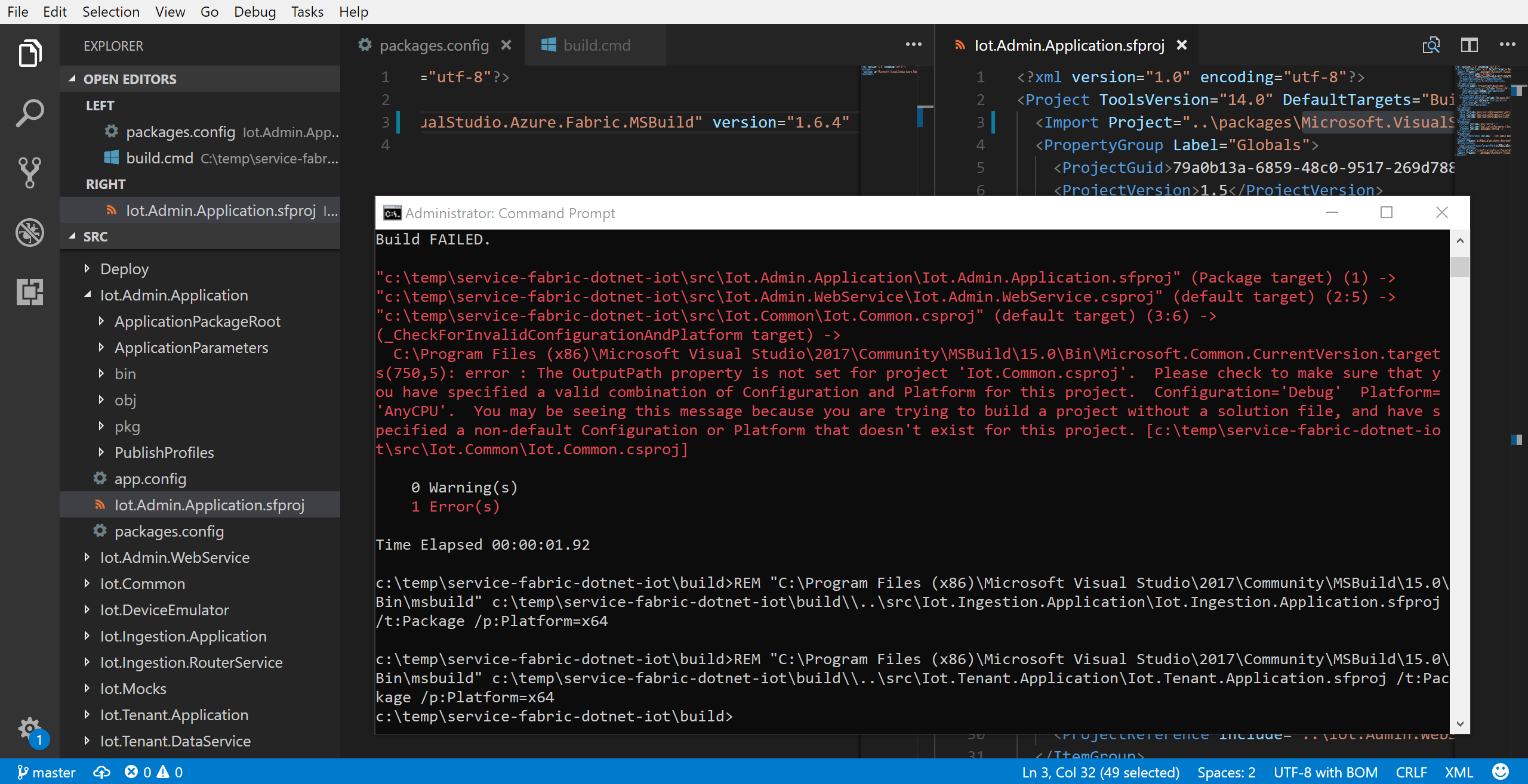 Microsoft.VisualStudio.Azure.Fabric.MSBuild.1.6.4 failing to build · Issue #817 · microsoft ...