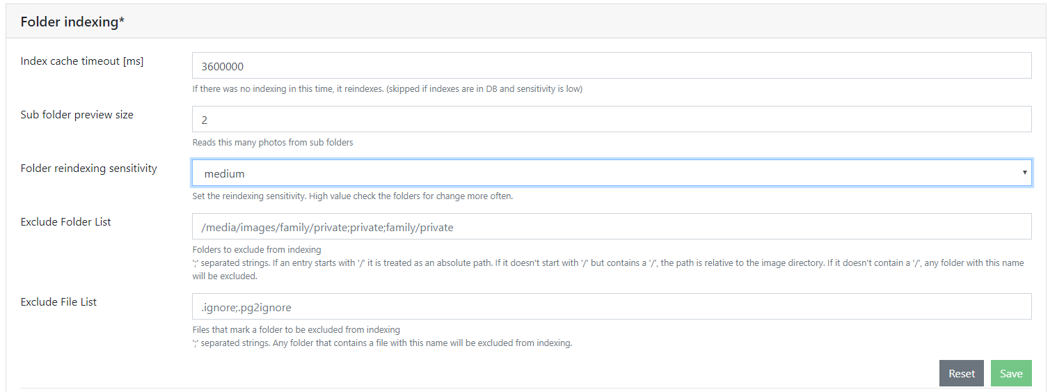 Cannot save advanced indexing options · Issue #143 · bpatrik/pigallery2 · GitHub