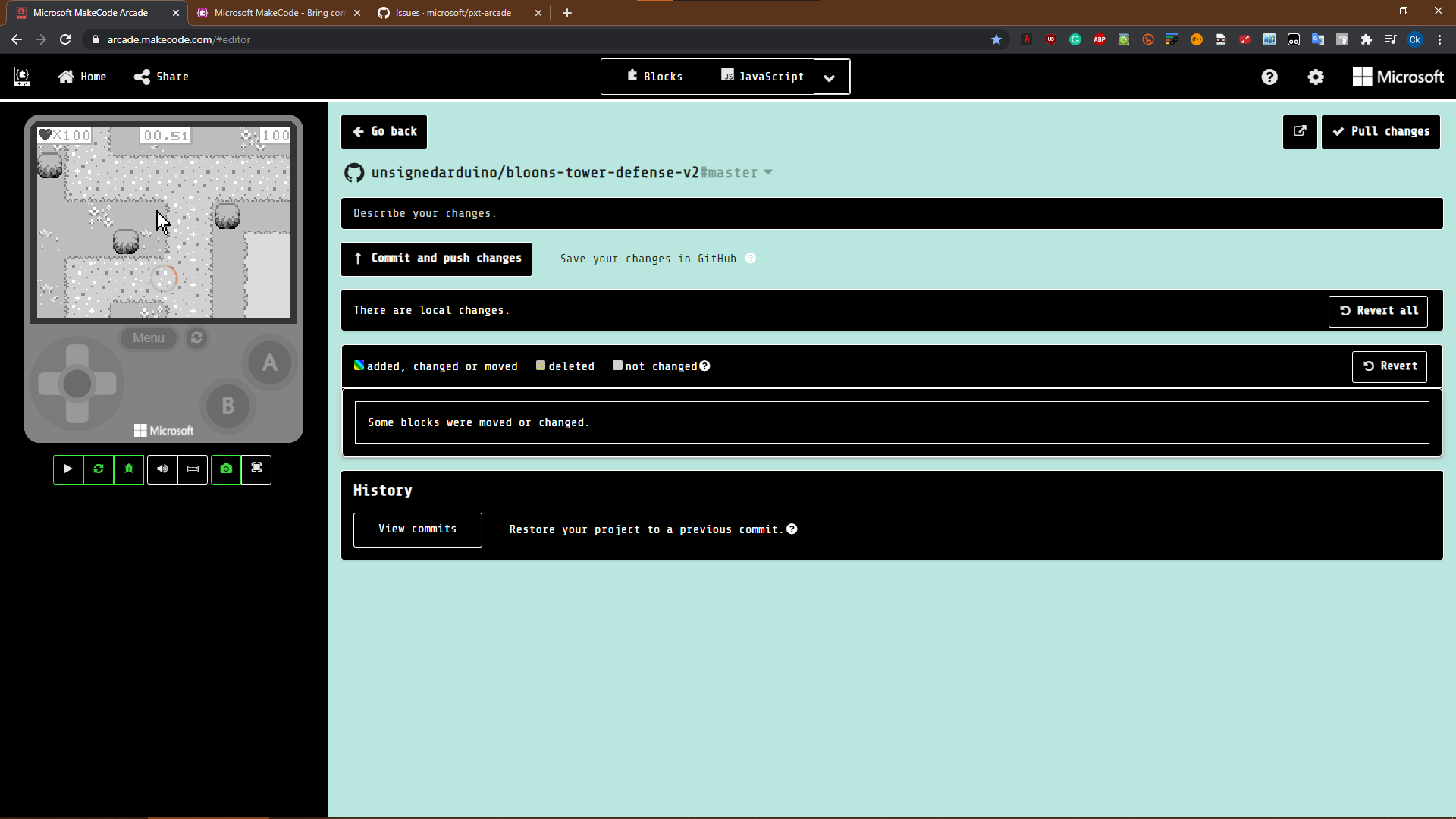 High contrast mode not in effect on GitHub management page · Issue #2731 · microsoft/pxt-arcade ...