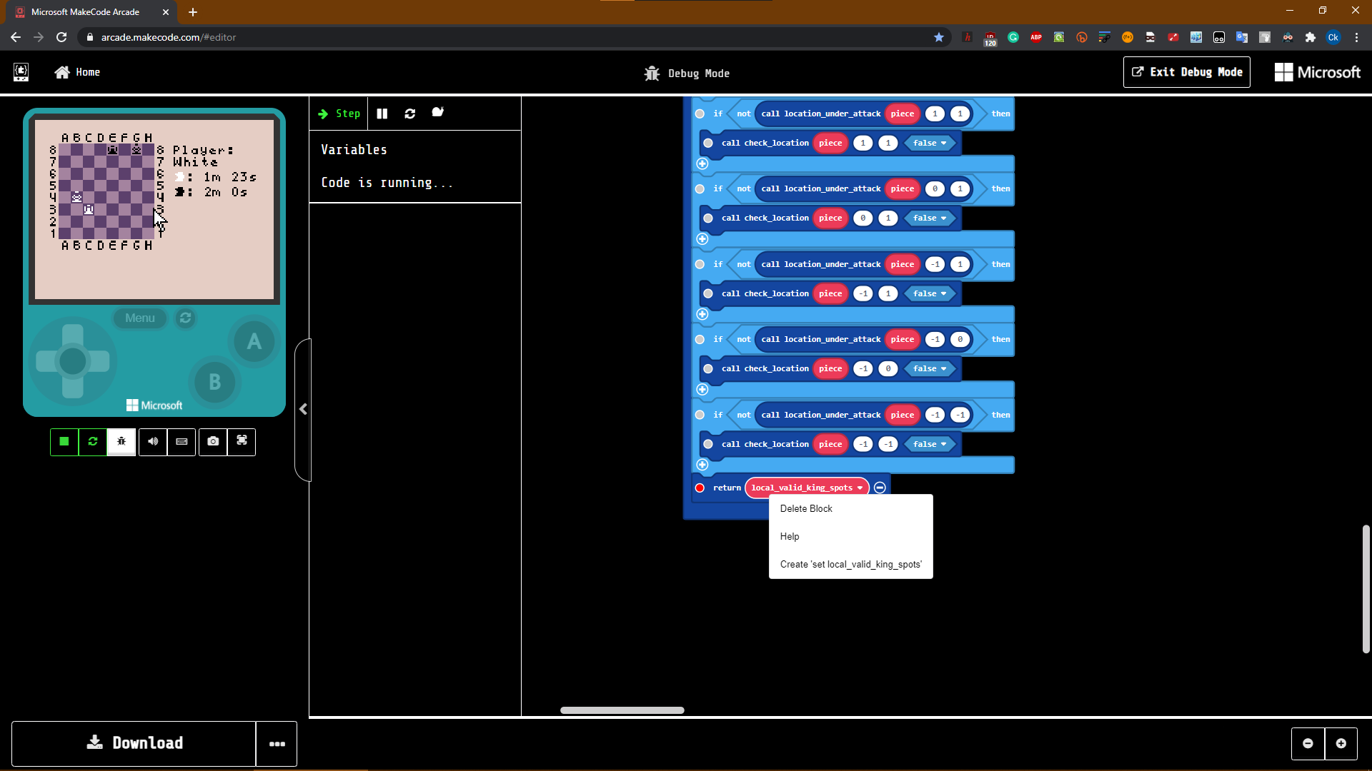 Able To Create Get Variable And Set Variable Blocks While Debugging · Issue 3220 · Microsoft