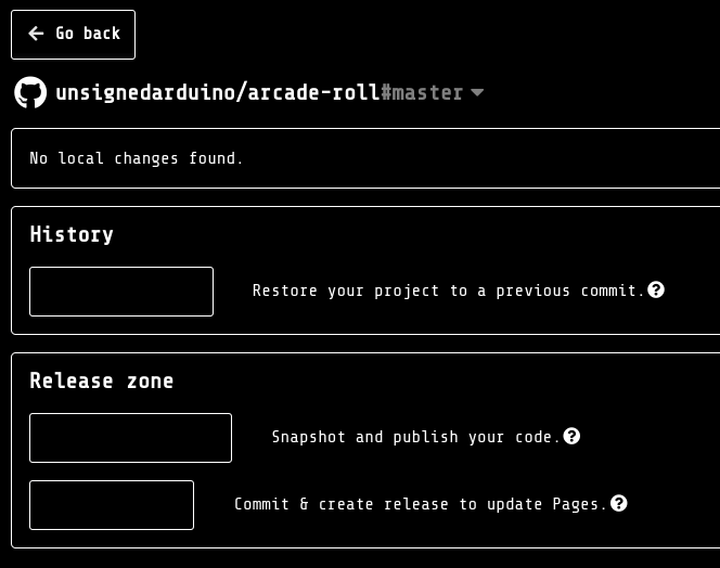GitHub page buttons all black · Issue #4135 · microsoft/pxt-arcade · GitHub