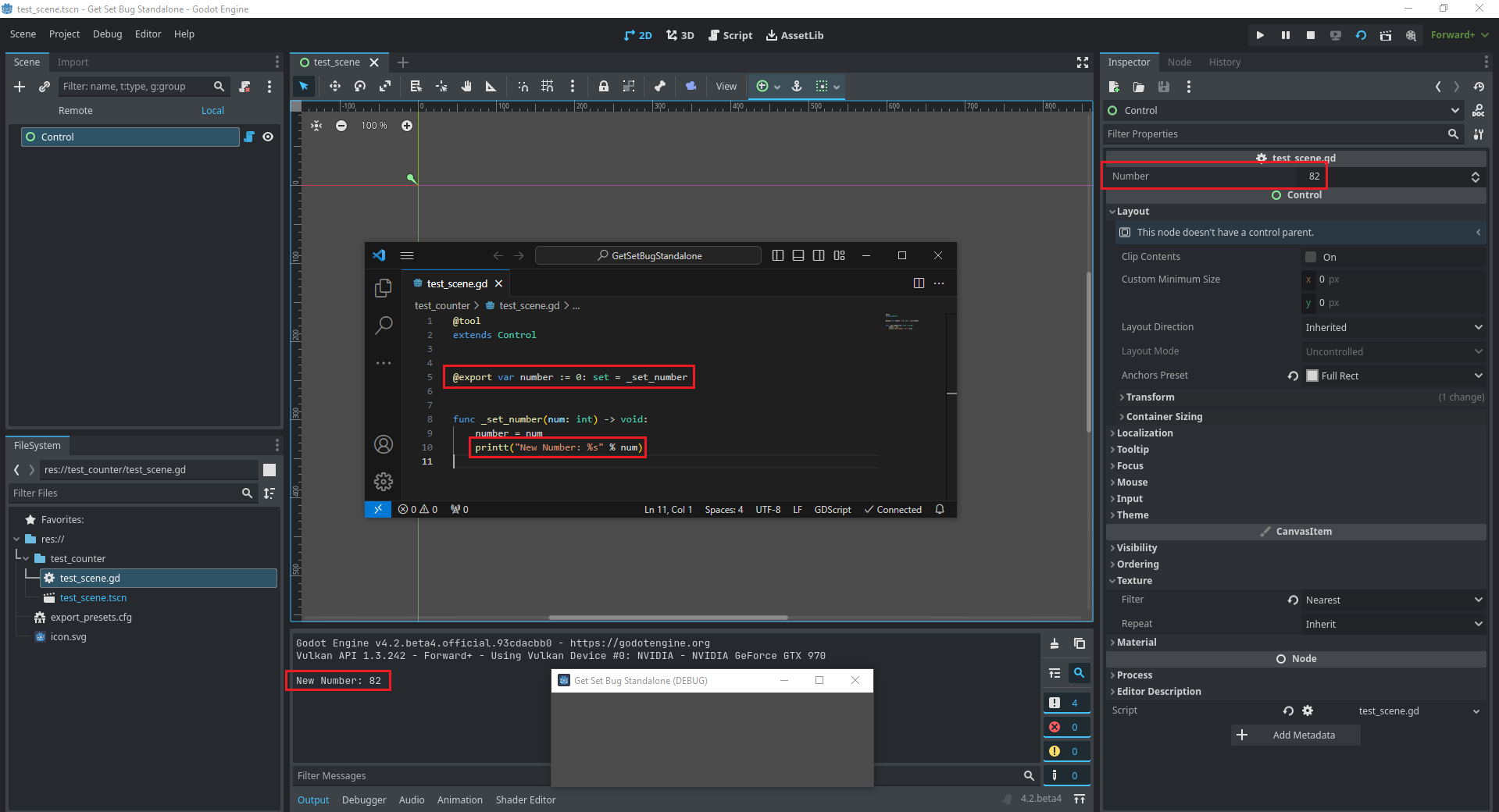Inconsistent Calling Of Setter Between Running In Editor And Standalone 6196