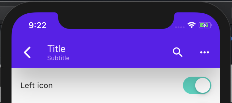 Elevation on the AppBar.Header · Issue #1225 · callstack/react-native-paper · GitHub