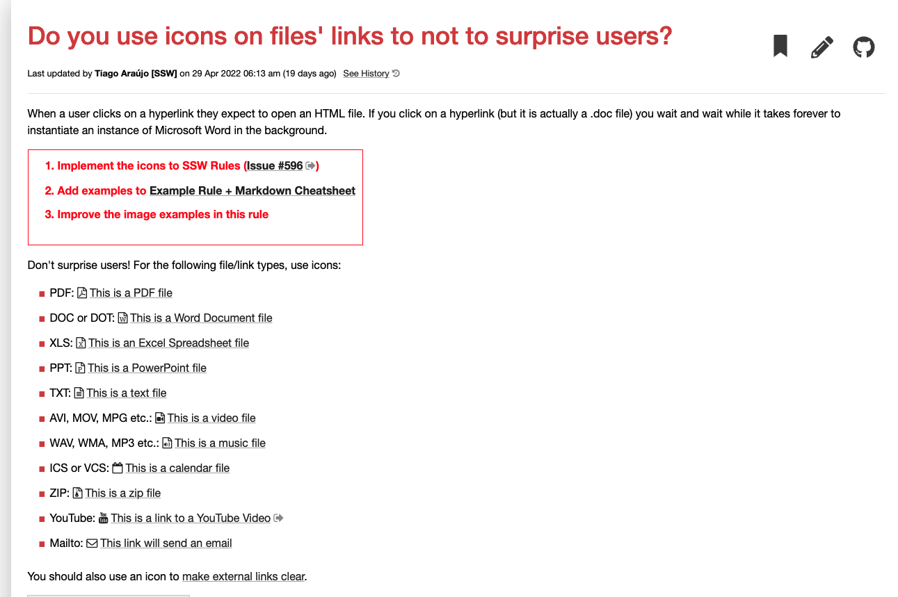 Show file type icon on links · Issue #848 · SSWConsulting/SSW.Rules ...